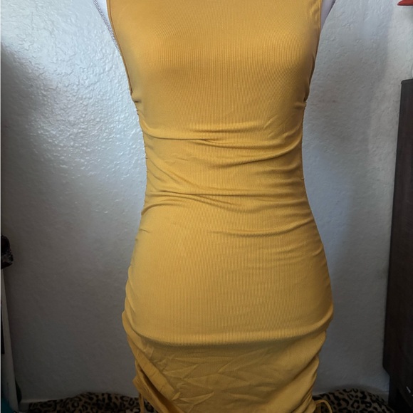 BB Dakota | Dresses | Bb Dakota Mustard Midi Dress | Poshmark